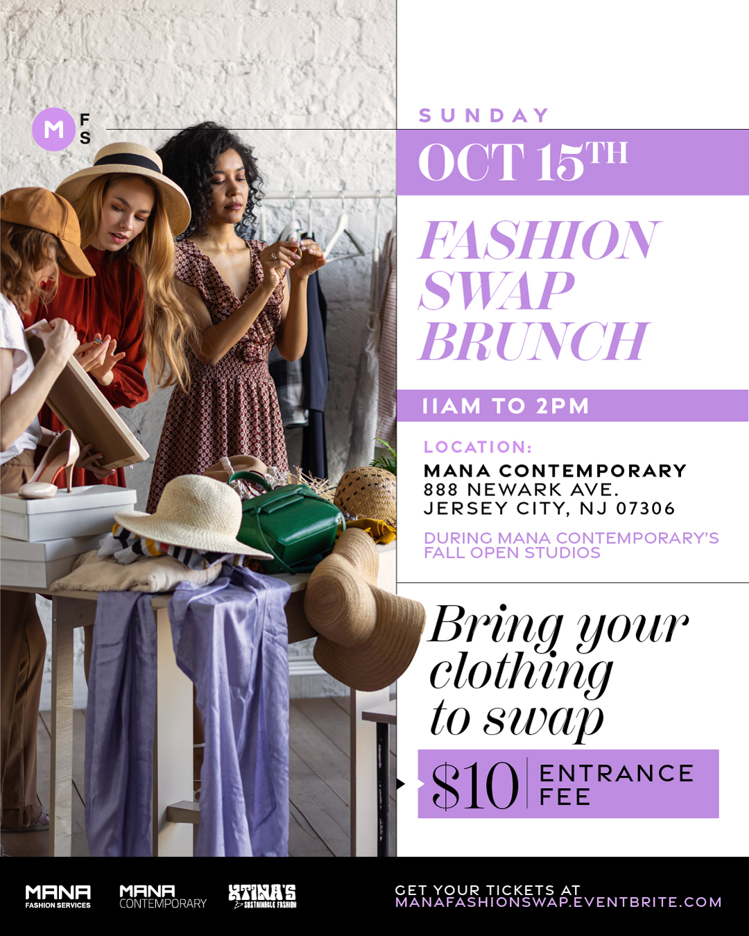 Mana Fashion Services Presents: Fashion Swap Brunch - Mana Contemporary