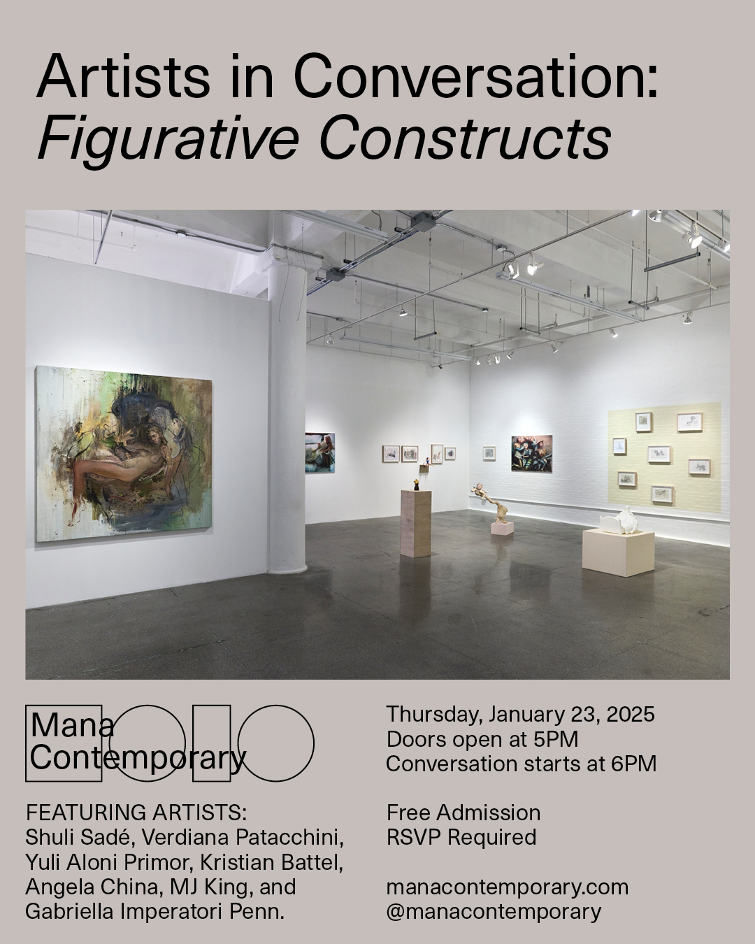 Artists In Conversation: Figurative Constructs - Mana Contemporary