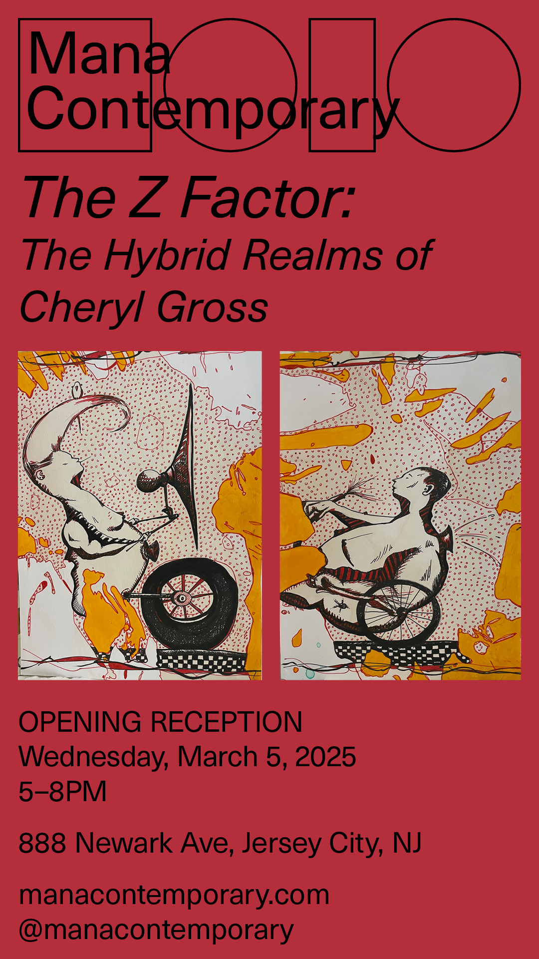 The Z Factor: The Hybrid Realms of Cheryl Gross - Mana Contemporary