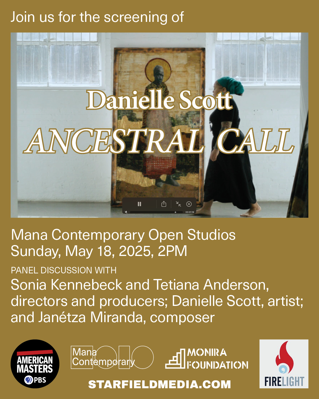 Join us for a powerful conversation and celebration of Mana Studio Artist Danielle Scott - Mana ...
